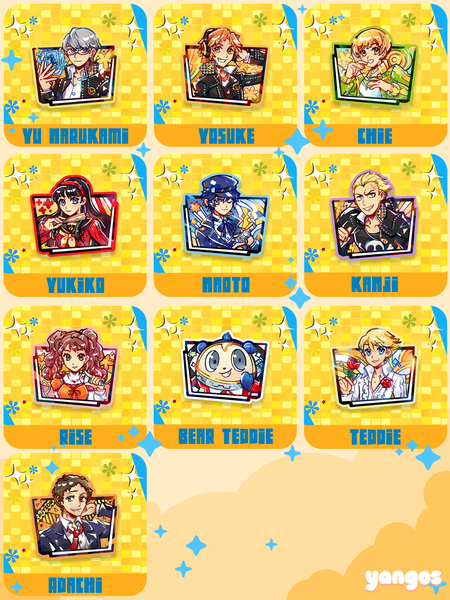 Persona 4 Stickers – YangoShop
