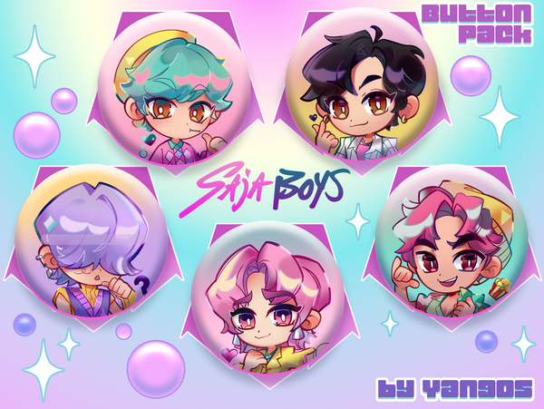 Saja Boys Buttons – YangoShop