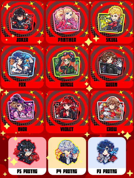 Persona 5 & Chibi Stickers – YangoShop